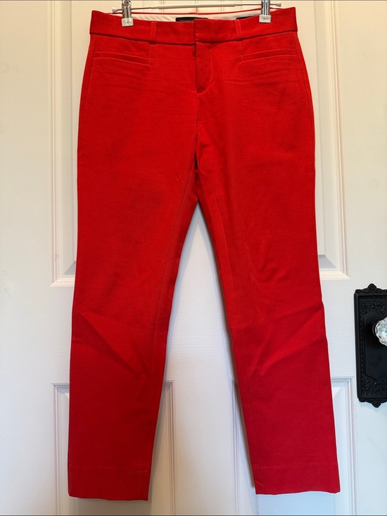 Banana Republic | Pants & Jumpsuits | Br Petite P Red Slim Crop Sloan ...